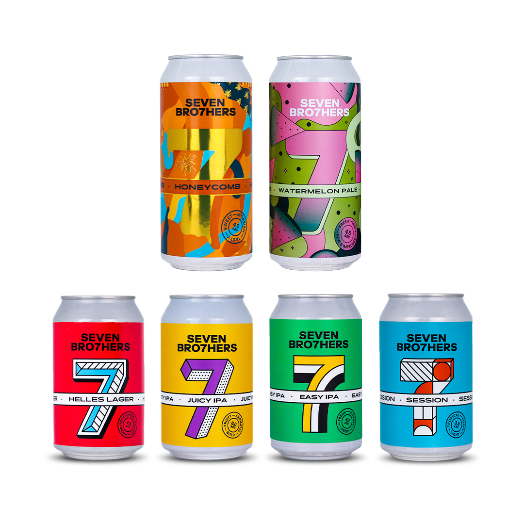 Buy An Intro to SEVEN BRO7HERS | 6 Pack Of Mixed Craft Beer