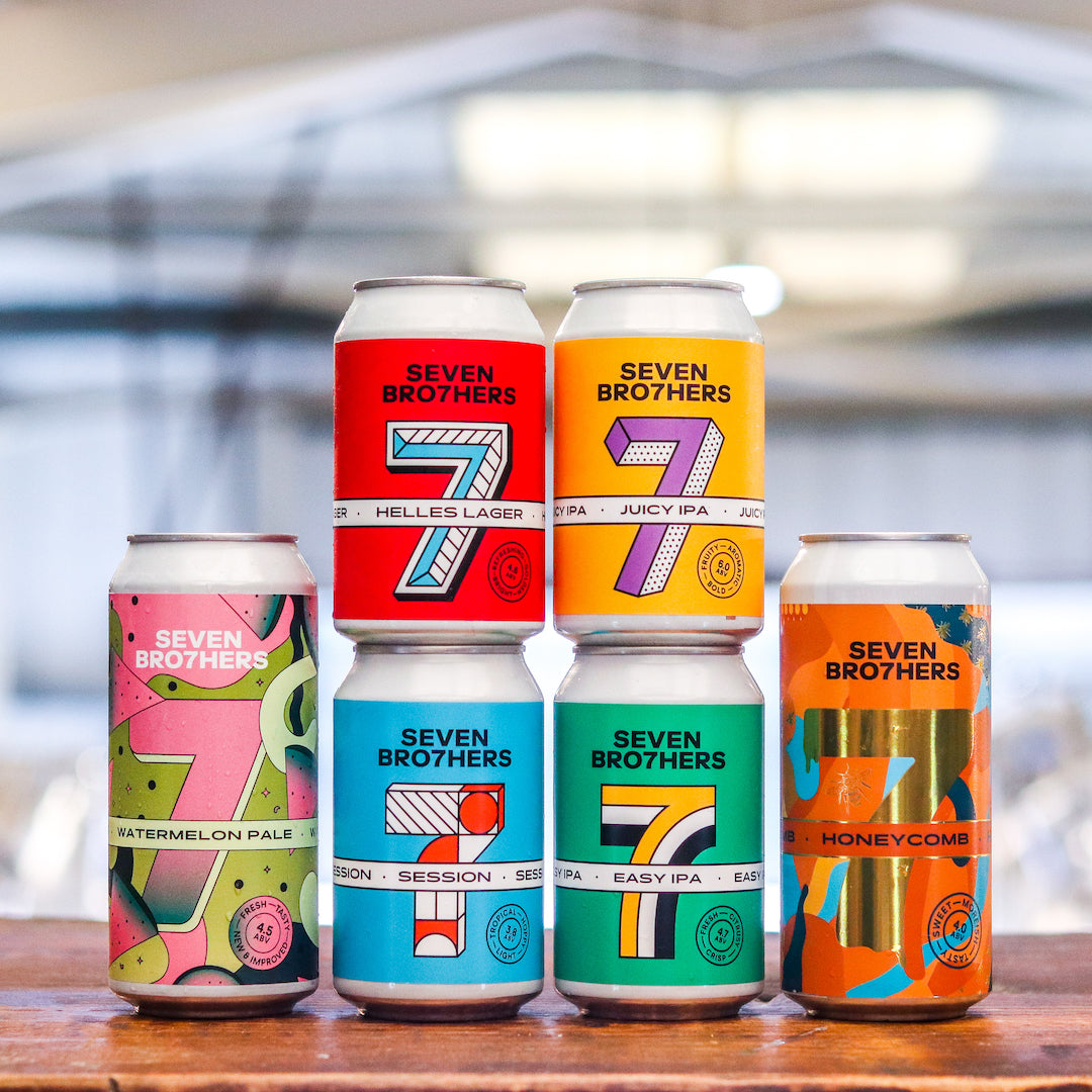 Buy An Intro to SEVEN BRO7HERS | 6 Pack Of Mixed Craft Beer